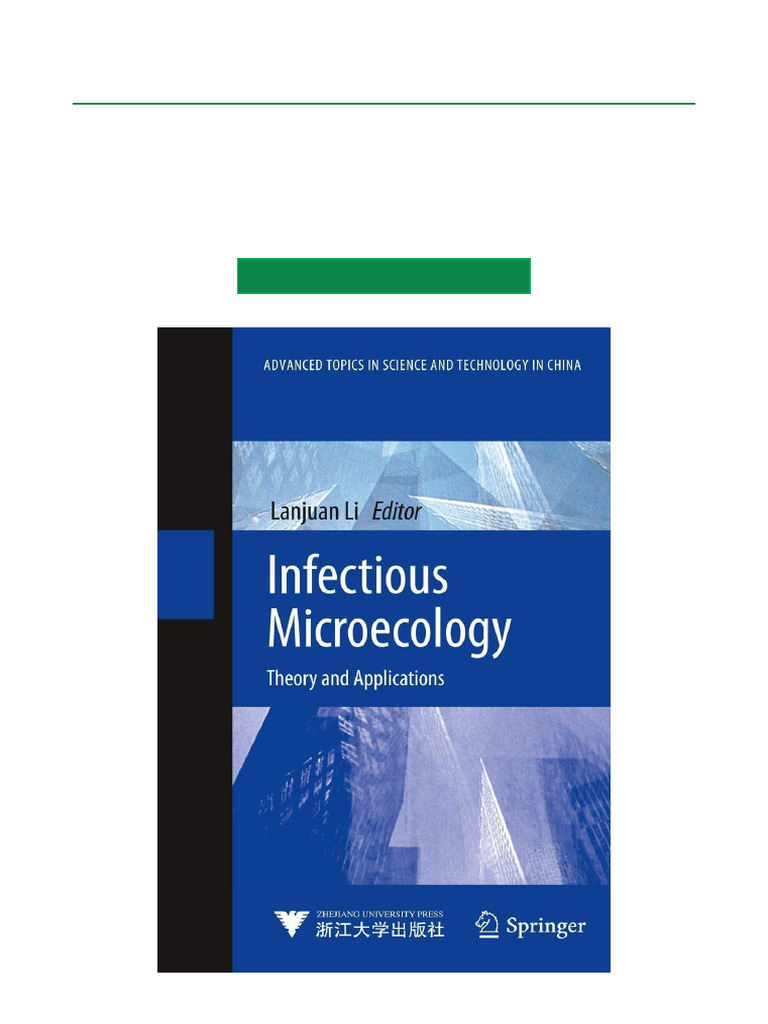 Infectious Microecology Theory and Applications Complete EPUB Download ...