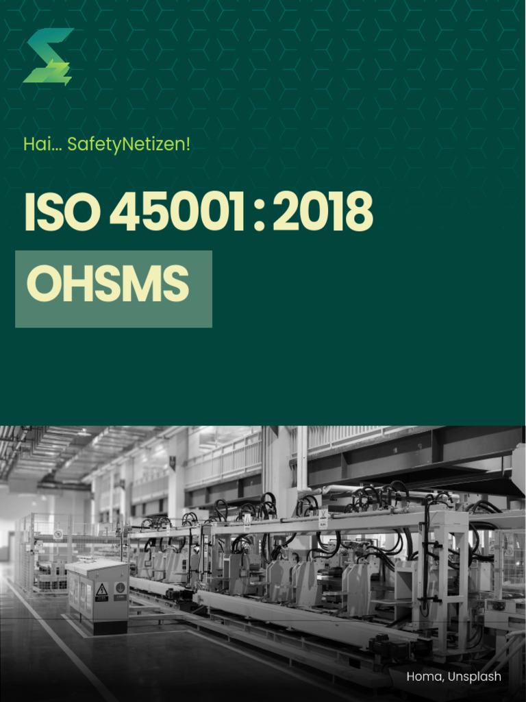 Iso 45001 - 2018 Ohsms | PDF