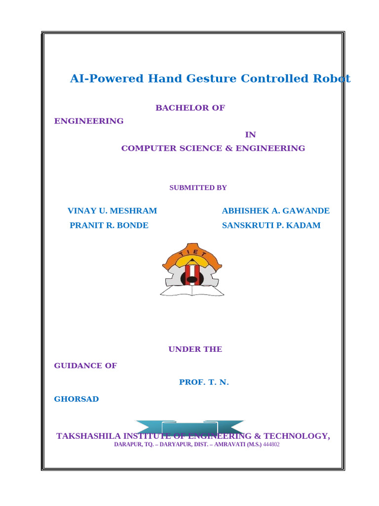 Final Year Thesis - Removed | PDF