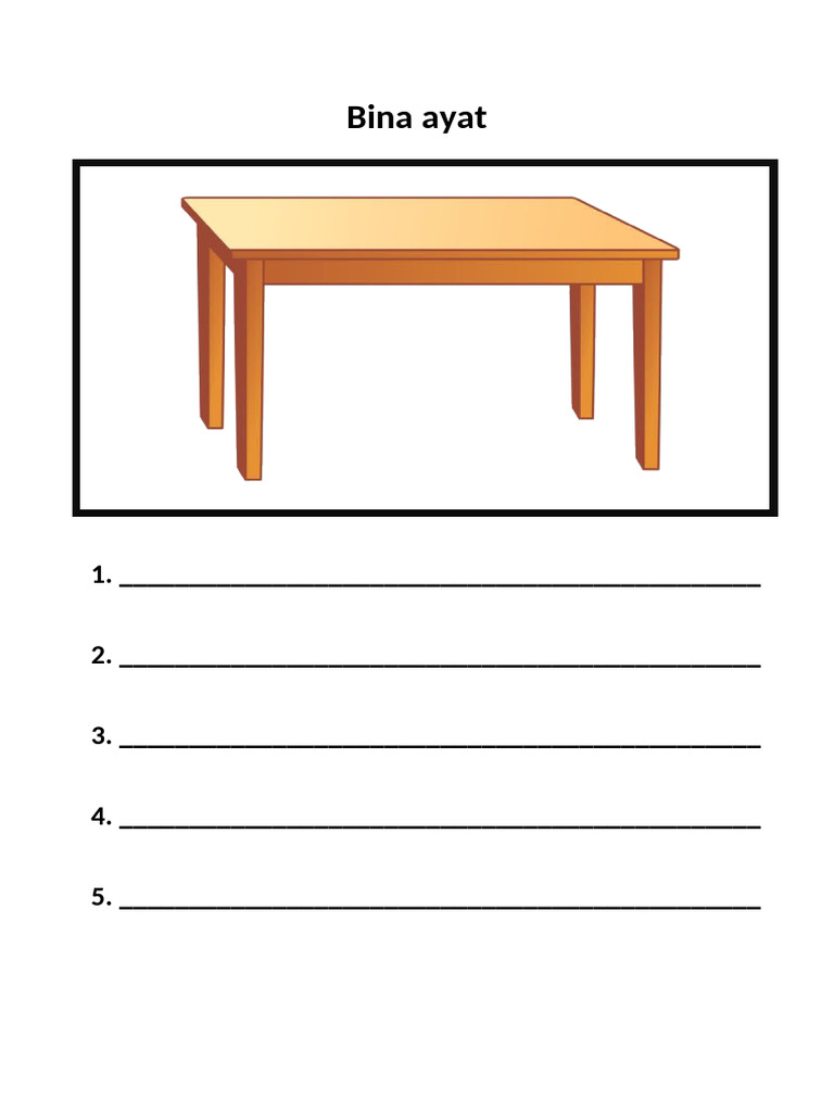 Bina Ayat Table | PDF