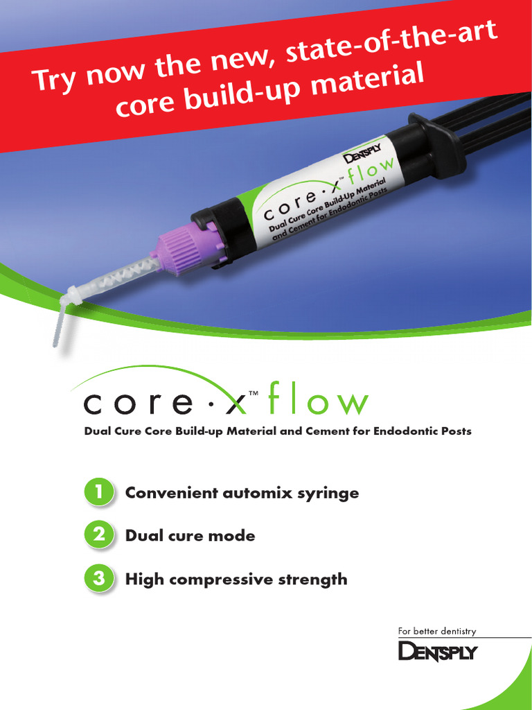 Core·X™ Flow Build-Up Material Guide | PDF | Building Engineering ...