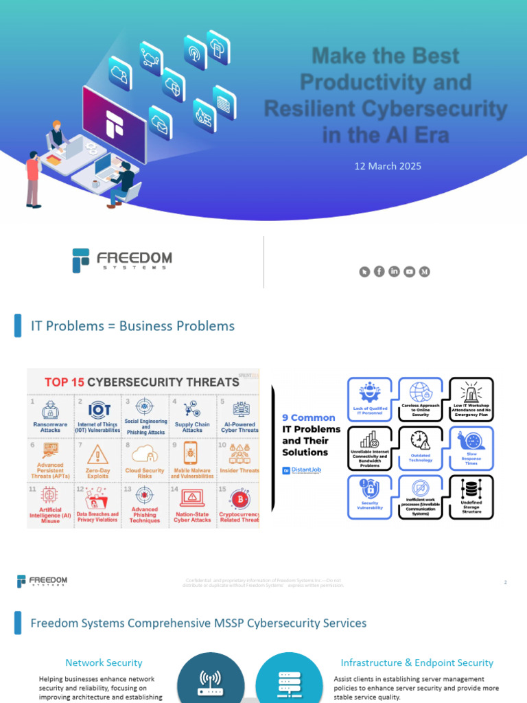 Freedom Systems - Future-Proof Your IT Operations | PDF | Computer ...