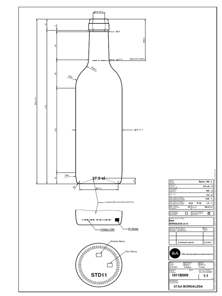 1011 Bordalesa 37,5 CL (STD11) | PDF