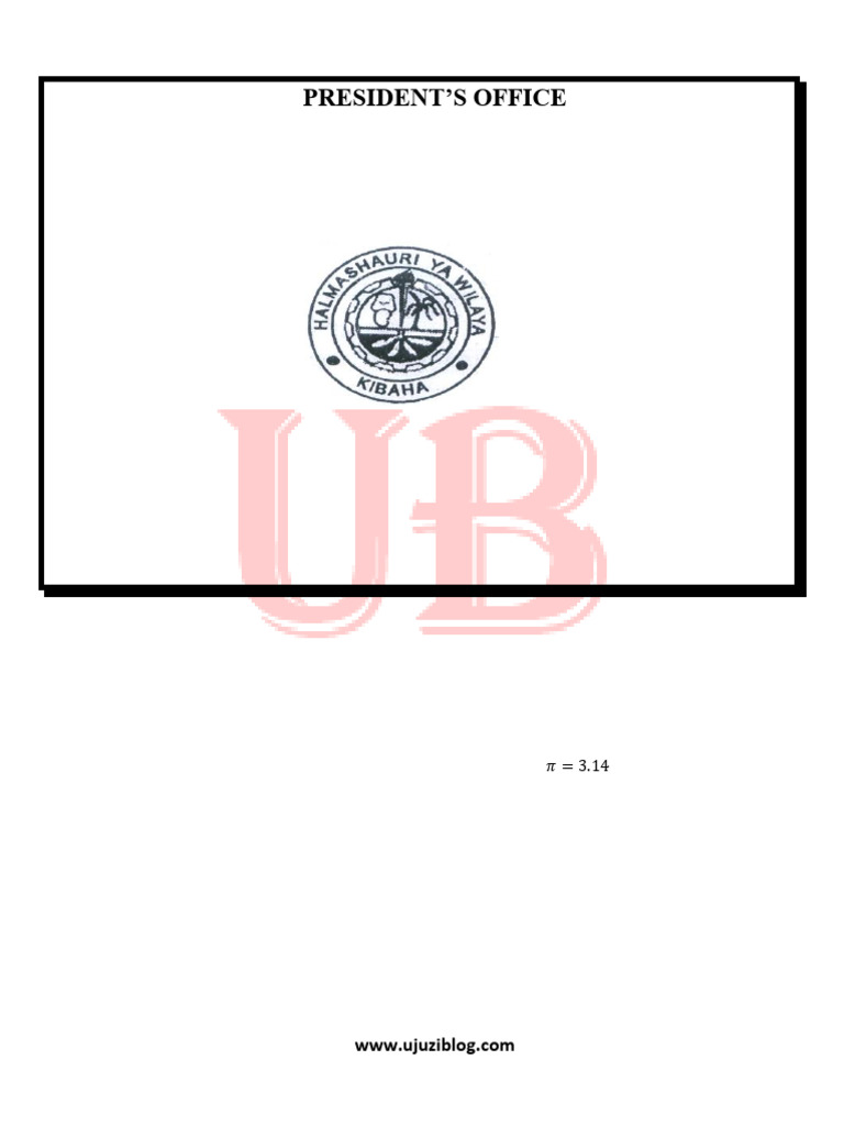 Kibaha Form Four Mock Exam 2025 | PDF