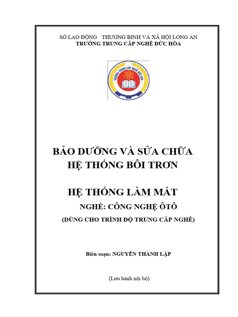 37-BDSC He Thong Boi Tron Lam Mat | PDF