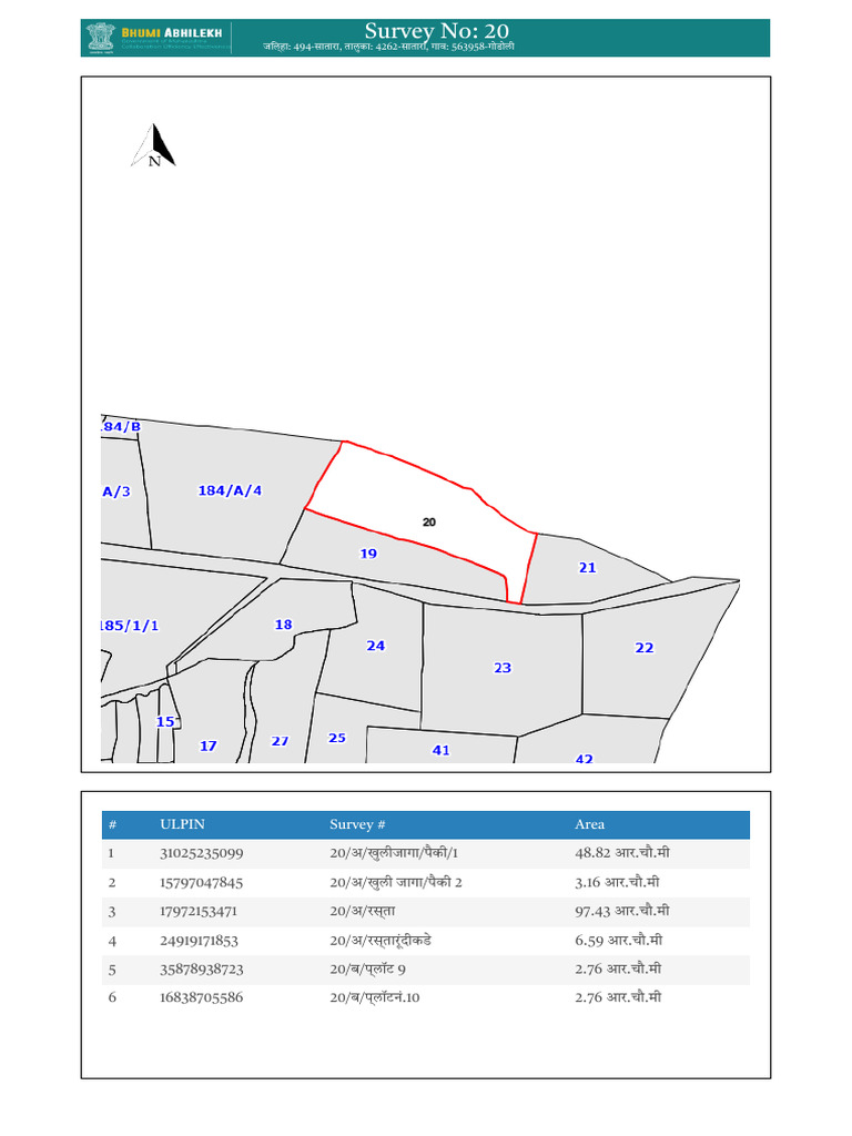Map Survey 20 | PDF