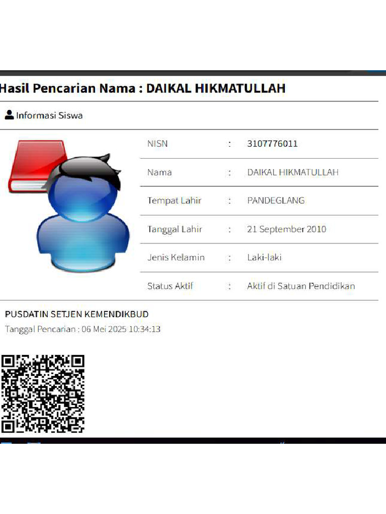 NISN DAIKAL (1) | PDF