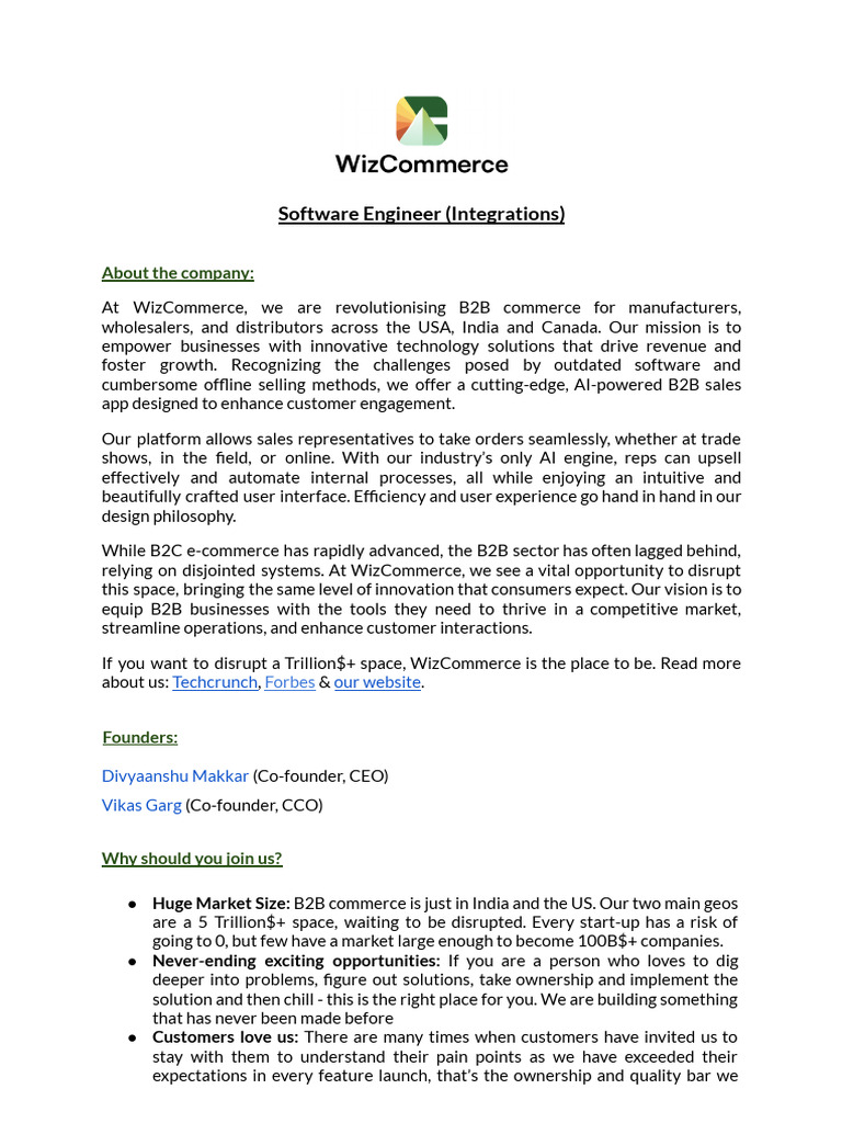 Software Development Engineer I-Backend | PDF | Business | Information Technology