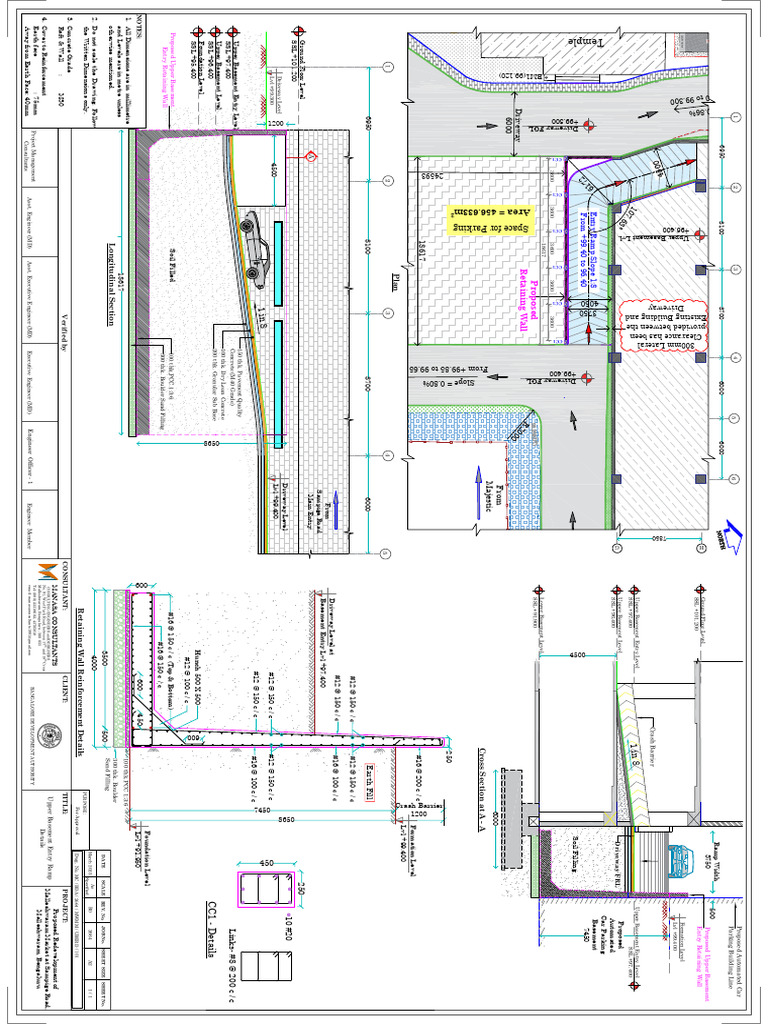 Upper Basement Entry Ramp Details | PDF | Basement | Buildings And ...