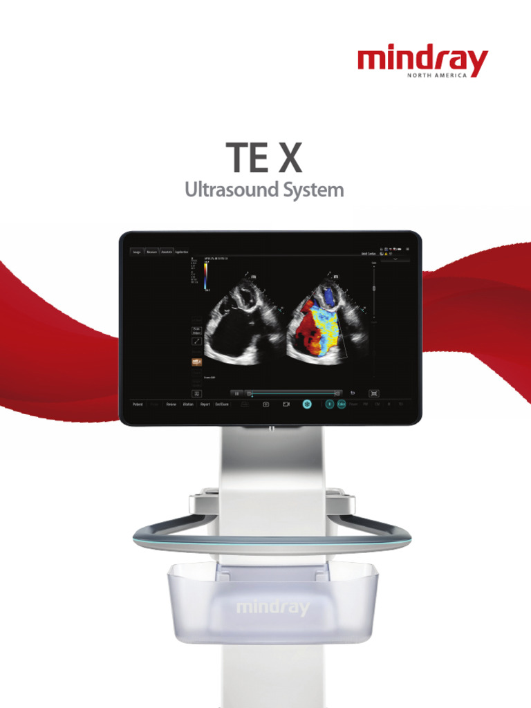 Mindray TE X System Brochure | PDF | Medical Ultrasound
