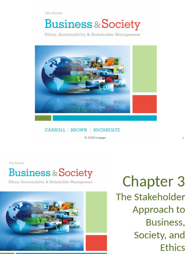 Carroll 10e CH03 | PDF | Stakeholder (Corporate) | Corporate Social Responsibility