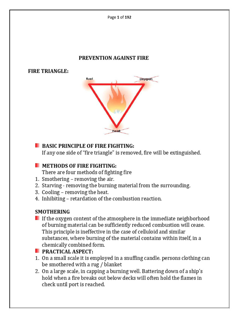 Ship Fire Prevention and Safety | PDF | Combustion | Fires