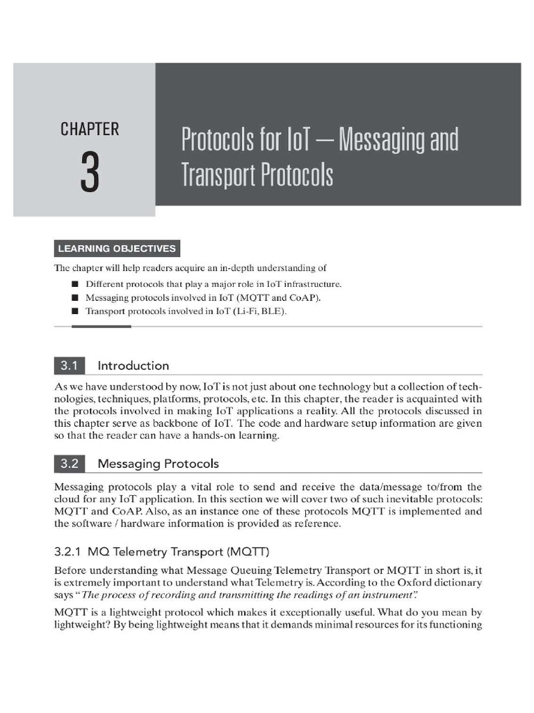IoT Unit 3 Book | PDF