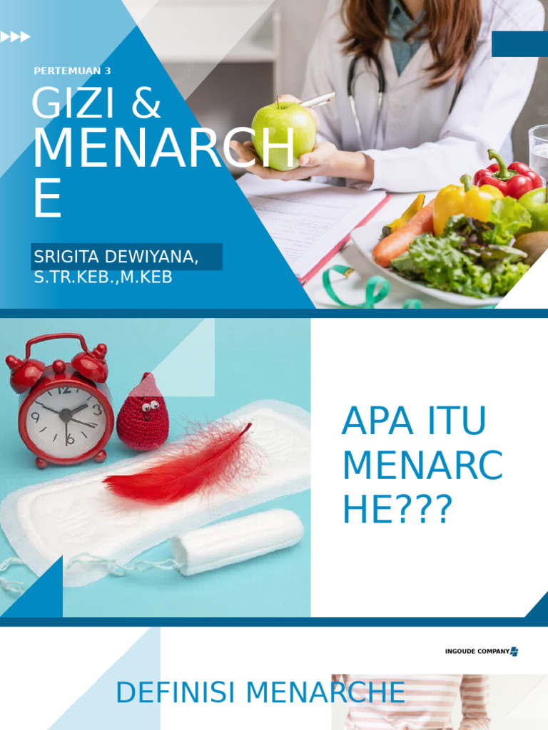 Pertemuan 3 - Gizi Dan Menarche | PDF