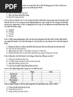 IC3 GS6 Level1 - Câu hỏi ôn tập PDF | PDF