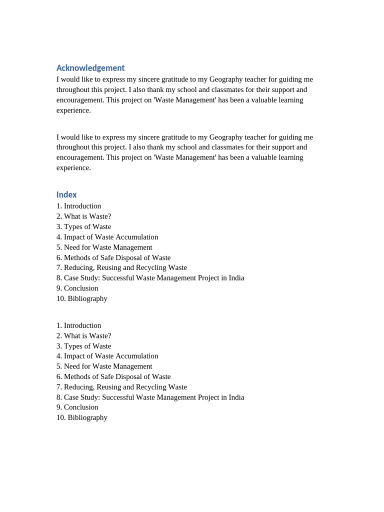 Effective Waste Management Strategies | PDF | Waste Management | Waste