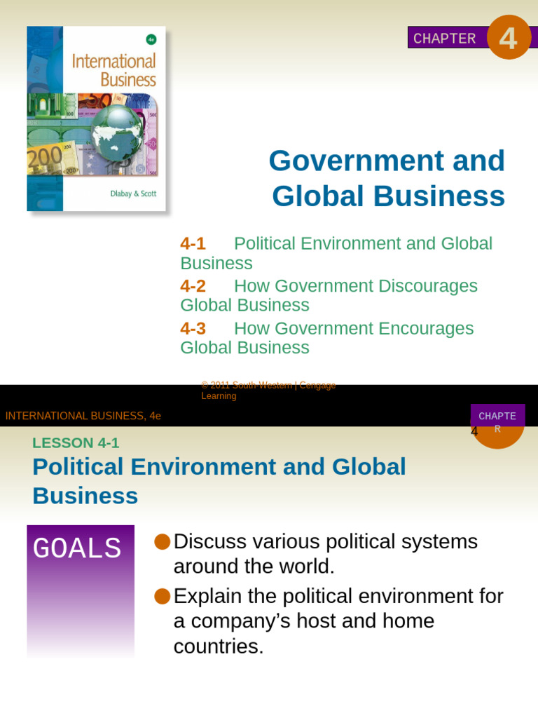 International Business - Environments and Operations CH04 | PDF | Taxes ...