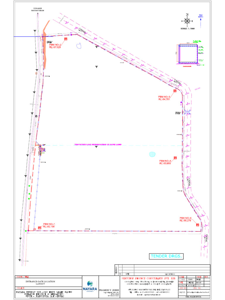 Tender Drawing | PDF