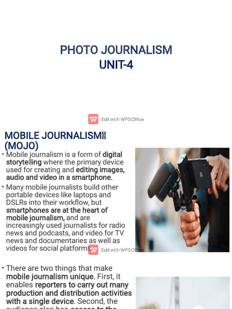 Mobile JRN - Unit 4 | PDF