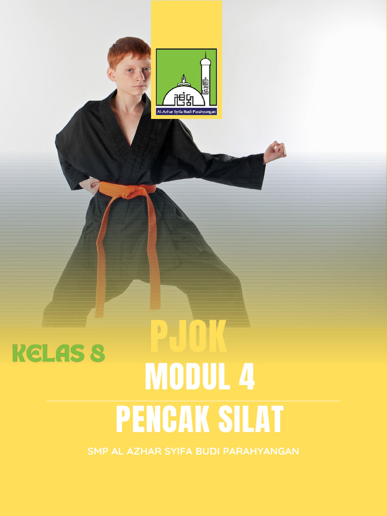 COVER MODUL PJOK kelas 8 pencak silat | PDF