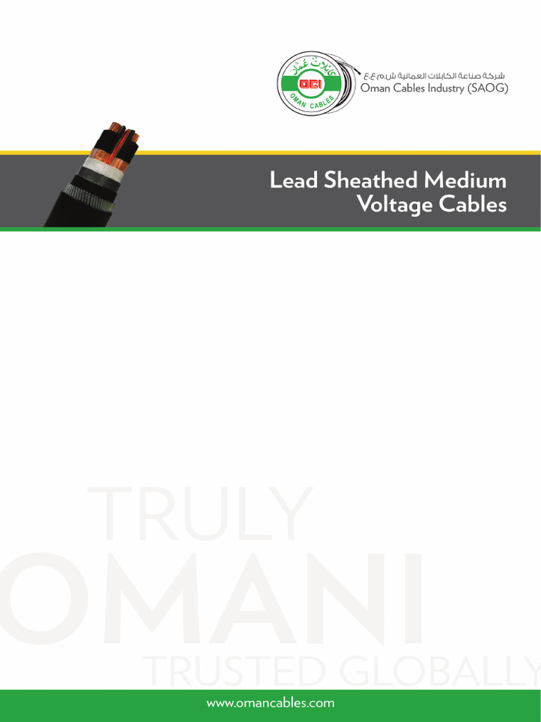 Lead-Sheathed-Medium-Voltage | PDF | Combustion | Electrical Impedance