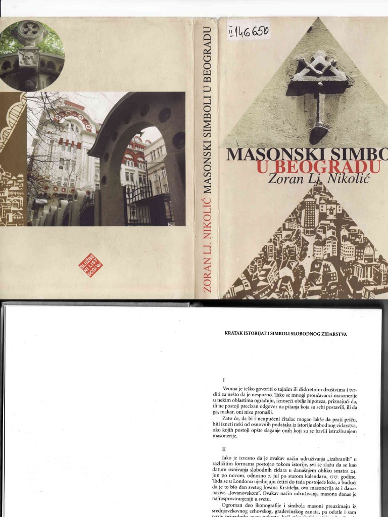 Masonski Simboli U Beogradu, Zoran Lj. Nikolic | PDF