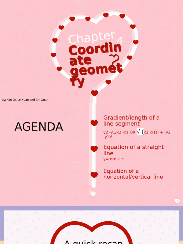 Chapter 4 - Coordinate Geometry | PDF | Elementary Geometry | Geometric ...