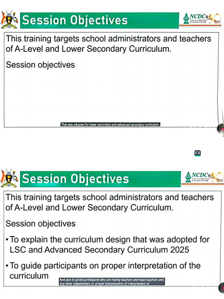 New A Level NCDC Curriculum | PDF