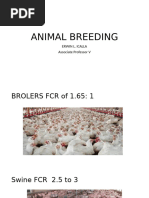 Principle of Animal Breeding | PDF | Genetics | Ploidy