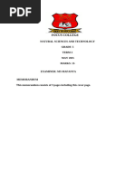 Grade 5 Mathematics Project Term 3 2024 - 051404 | PDF | Mathematics ...