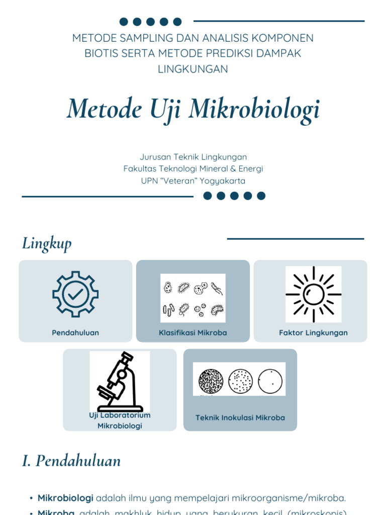 Metode Uji Mikrobiologi | PDF
