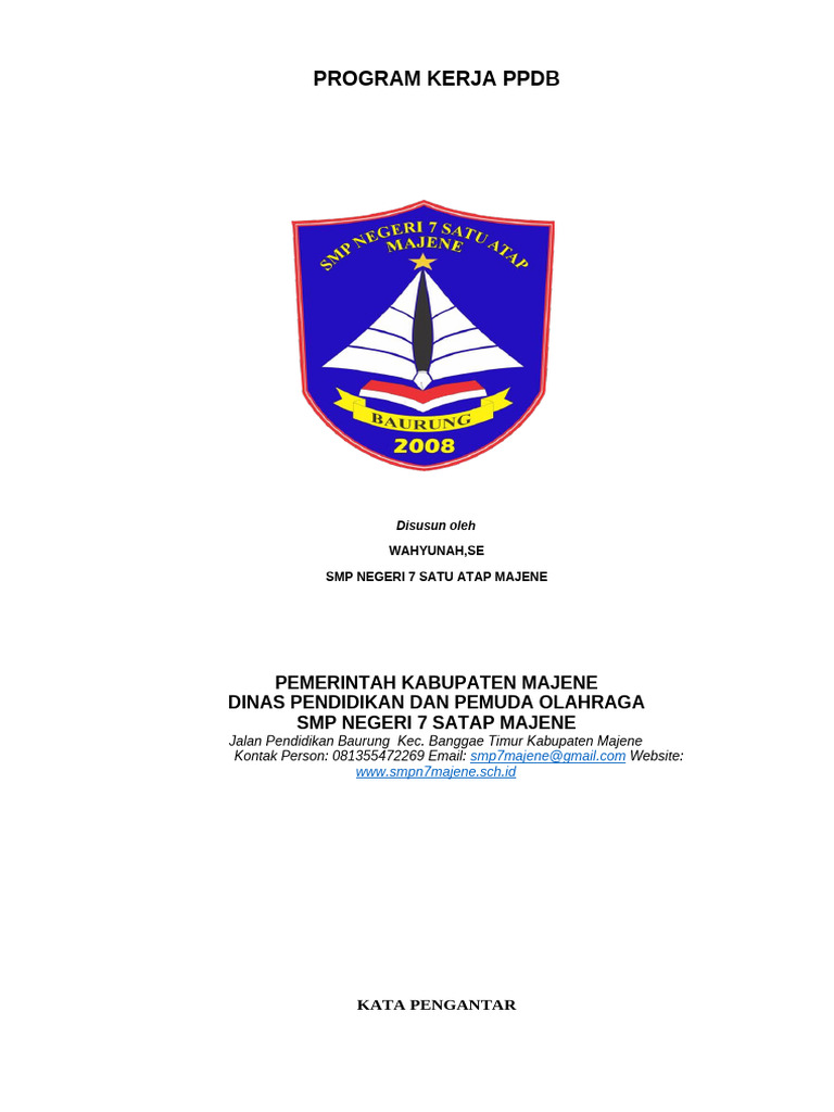 Laporan PPDB I 2023-2024 | PDF