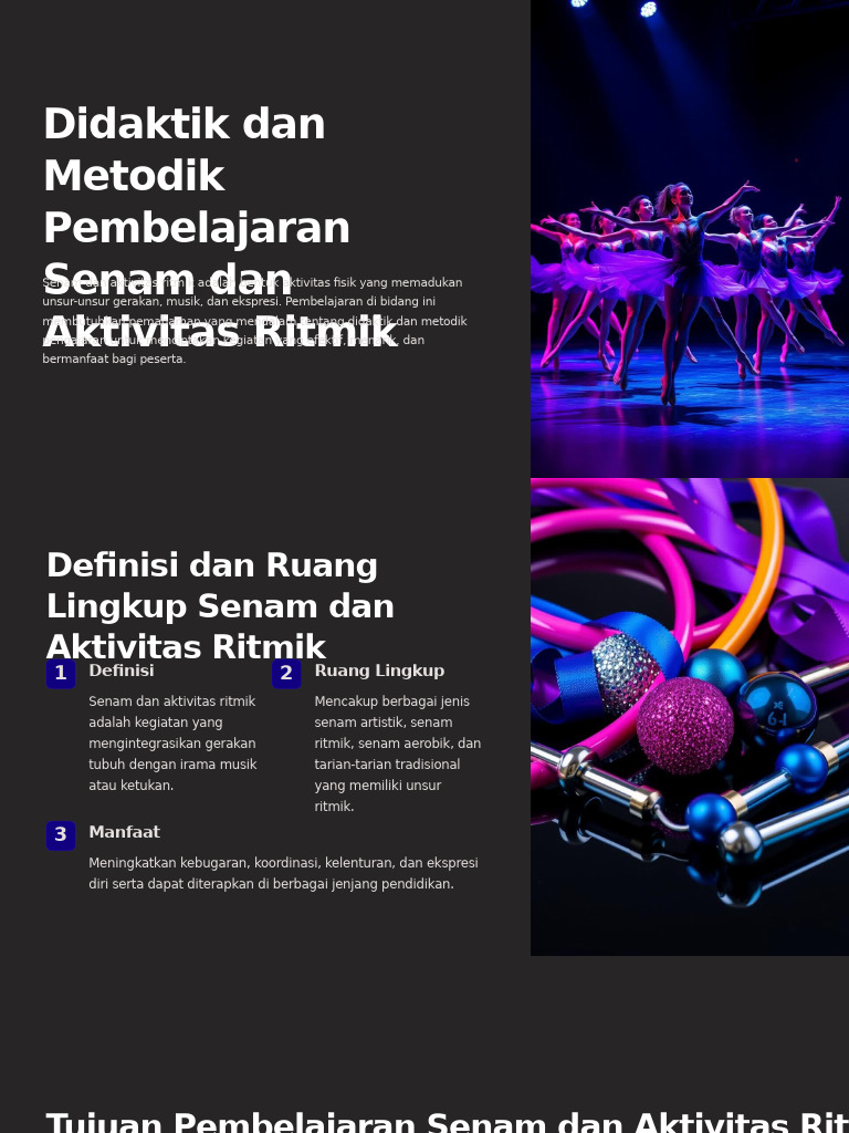 ppt senam ritmik | PDF