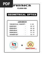 Geometrical Optics Complete Notes | PDF