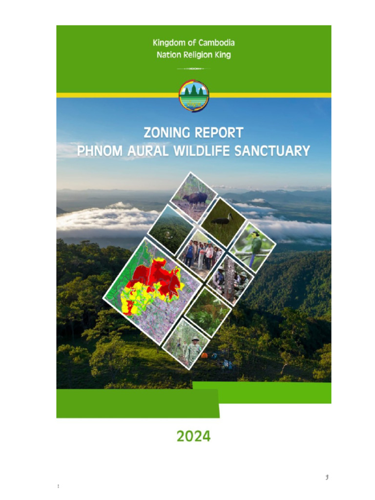 Final Phnom Aural WS Zoning Report | PDF | Protected Area | Forests