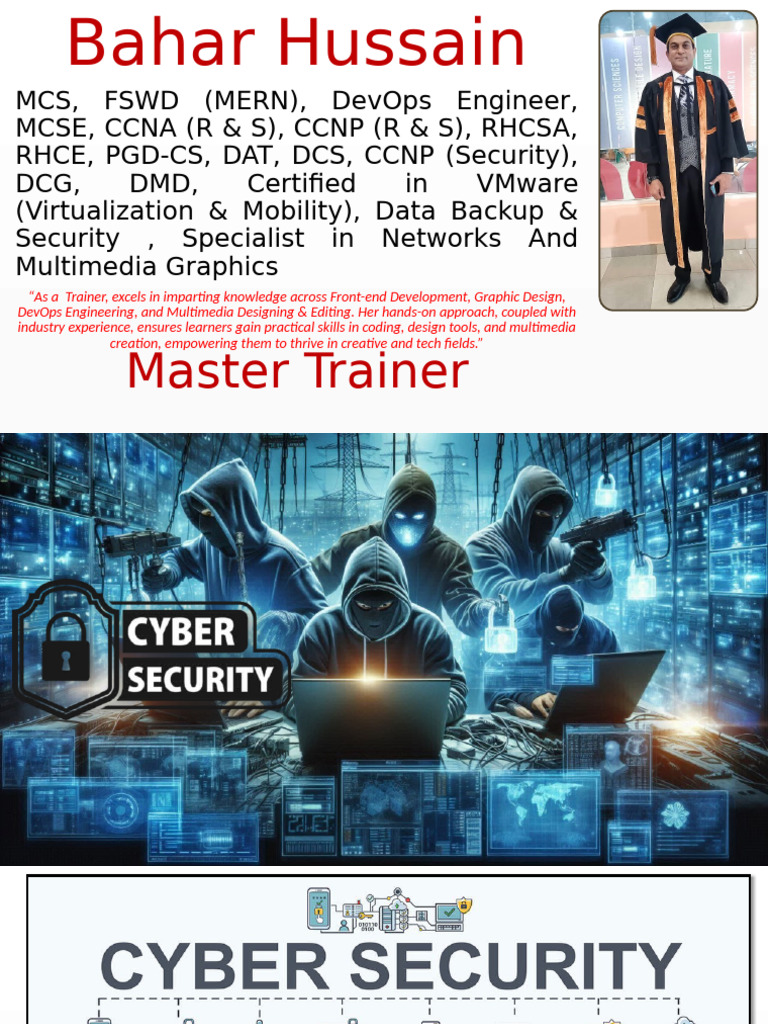 Cyber Security Lecture1 | PDF | Computer Security | Security