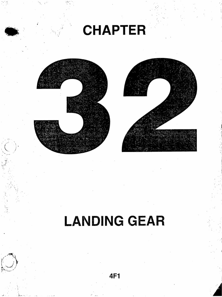 Aerostar Maintenance Manual ATA-32-Landing Gear | PDF | Landing Gear | Valve