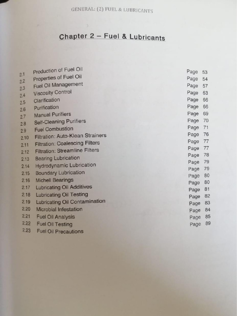 Fuels & Lubricants-2 | PDF