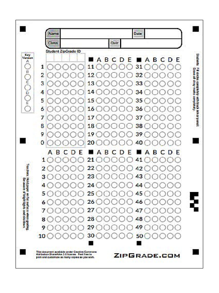 Answer Sheet Summative | PDF