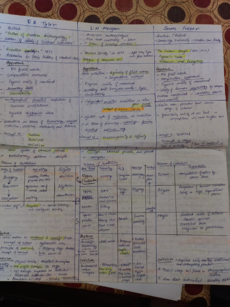 Anthro Theory Notes | PDF