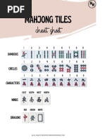 American Mah Jongg Cheat Sheet | PDF