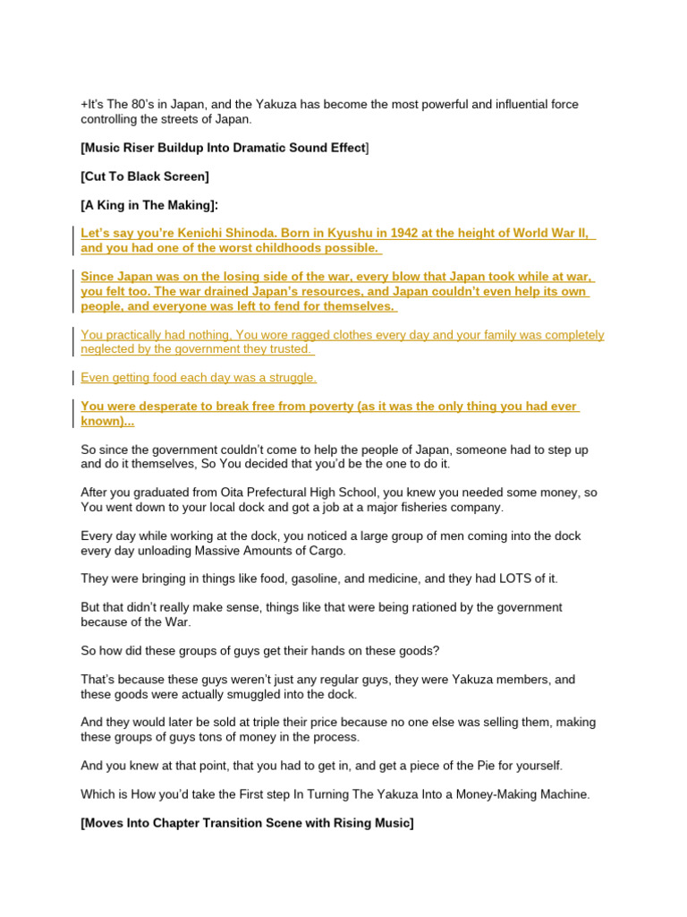 The Yakuza - How Japan's Infamous Mafia Rules Japan | PDF | Samurai ...