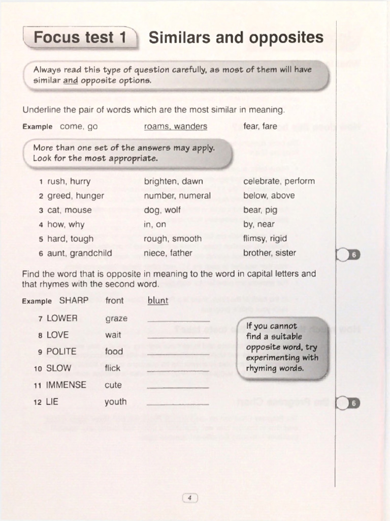 Verbal Reasoning | PDF