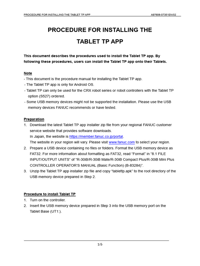 A97606-07351EN TablettpInstall Manual 02 | PDF | Tablet Computer ...