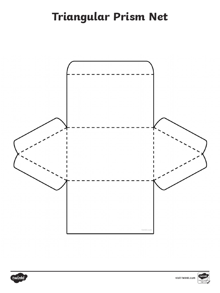 T N 2241 Triangular Prism 3d Shape Net Ver 1 | PDF