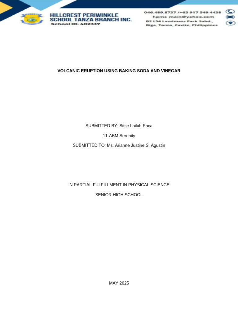 LAB REPORT-TITLE PAGE - Sittie | PDF