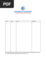 Ghana Lesson Plan Template | PDF