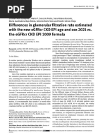 CKD-EPI 2009 eGFR Calculation Guide | PDF