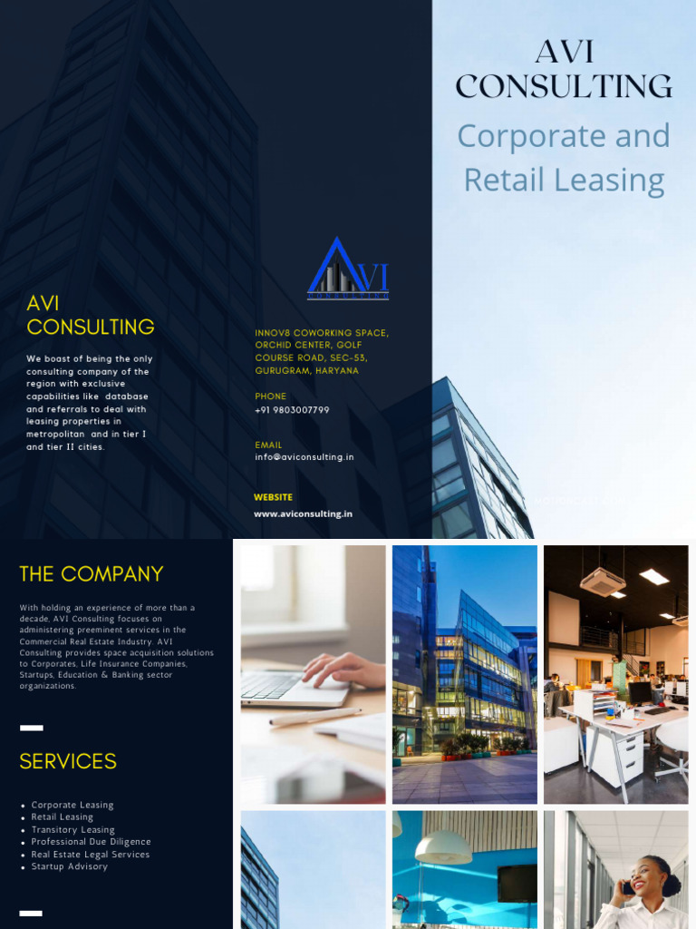 AVI Consulting Services Company Brochure | PDF