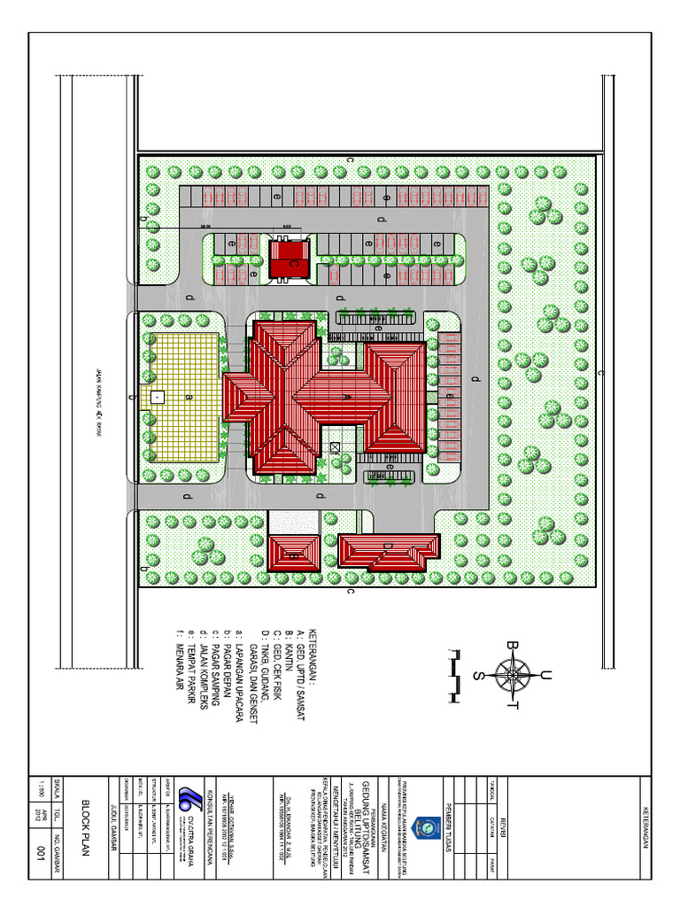H - 2012 PROJECT - 007 SAMSAT - Samsat Siteplan Model | PDF